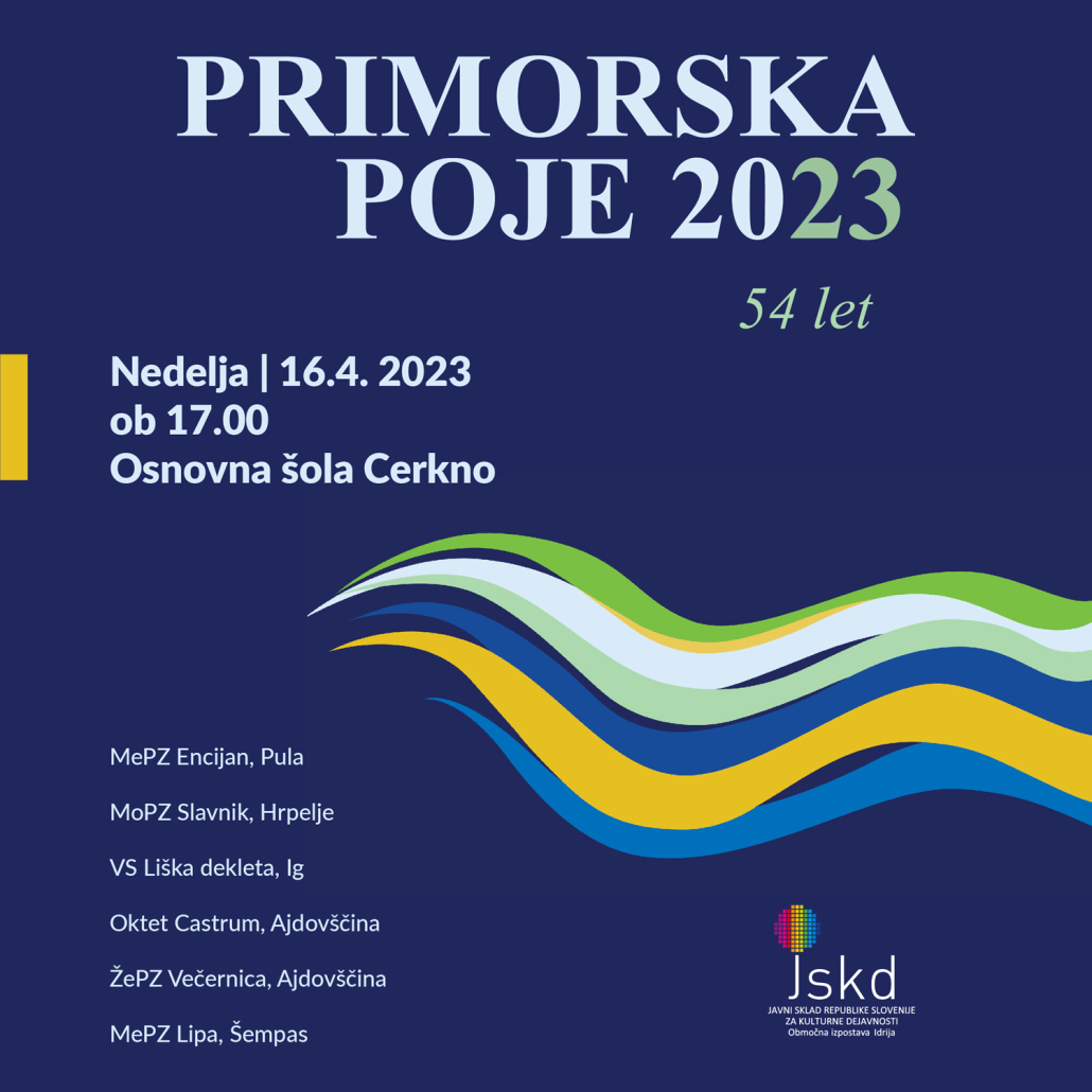 Primorska poje 2023 – Visit Cerkno